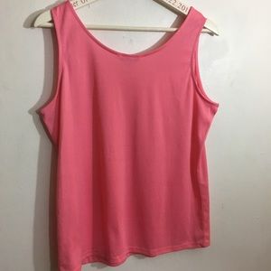 TanJay | Tops | Pink Shell Tank Top | Poshmark